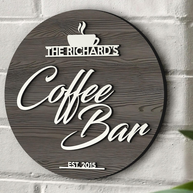 Letreros de cafe - Etsy México