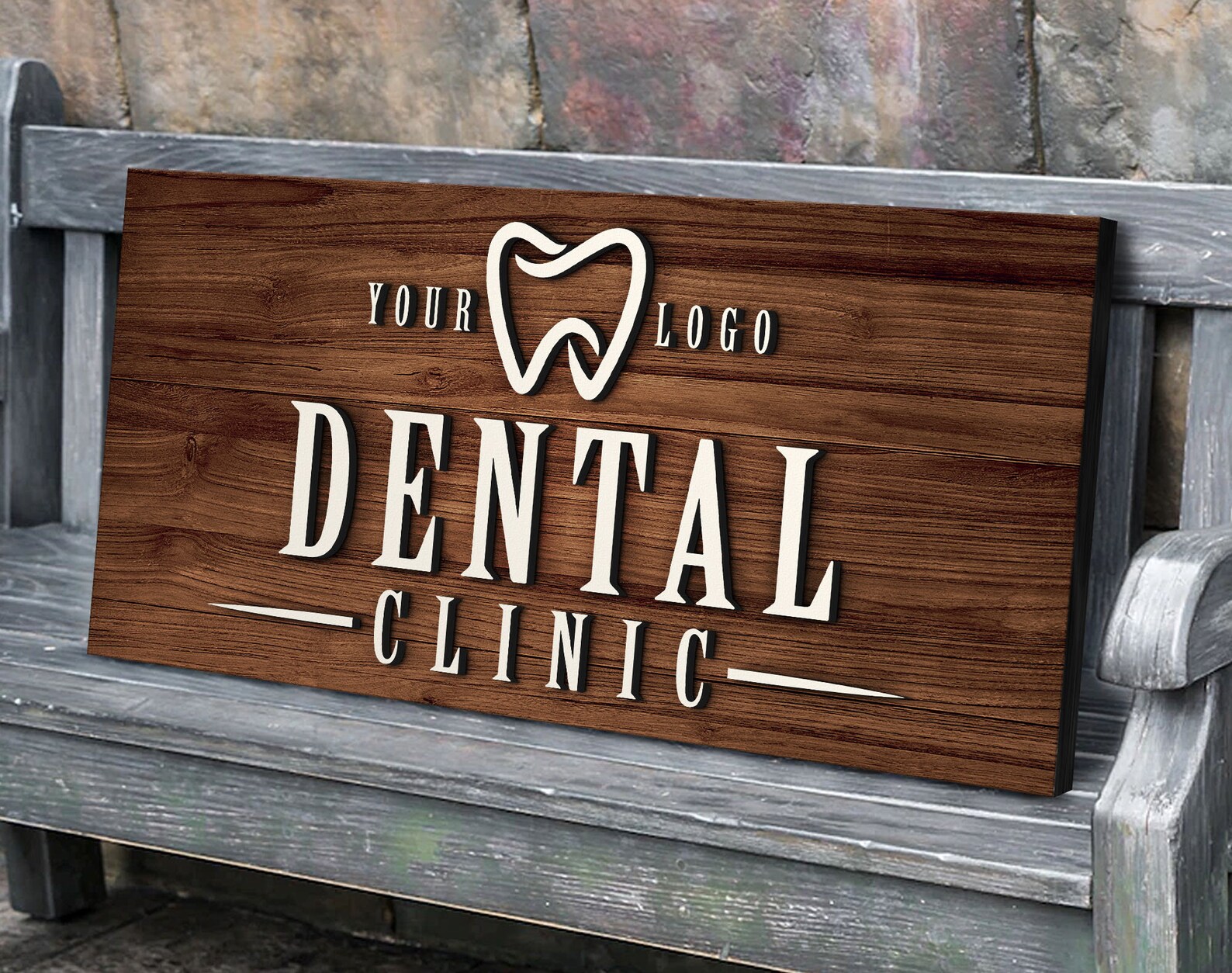 Personalized Wooden Logo Sign Wooden Sign Custom Wood Office - Etsy