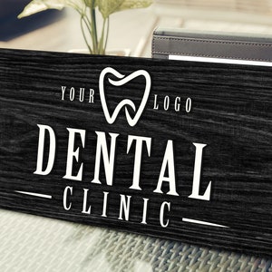 Personalized Wooden Logo Sign, Wooden Sign, Custom Wood Office Sign ...