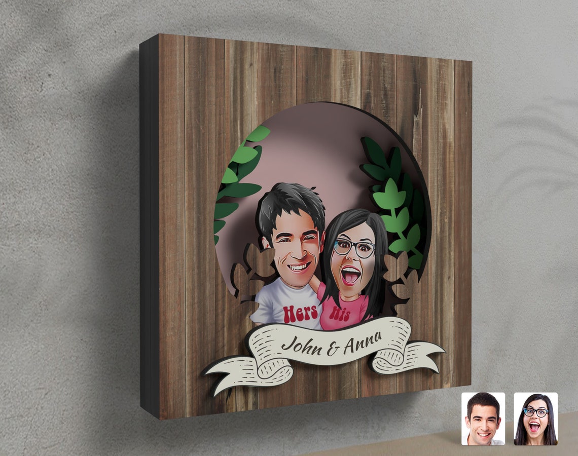 Custom Handcrafted 7 Layers Laser Cut 3D Wooden Shadow Box - Etsy
