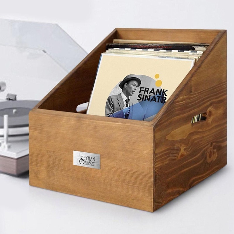 Vinyl Record Box - Etsy