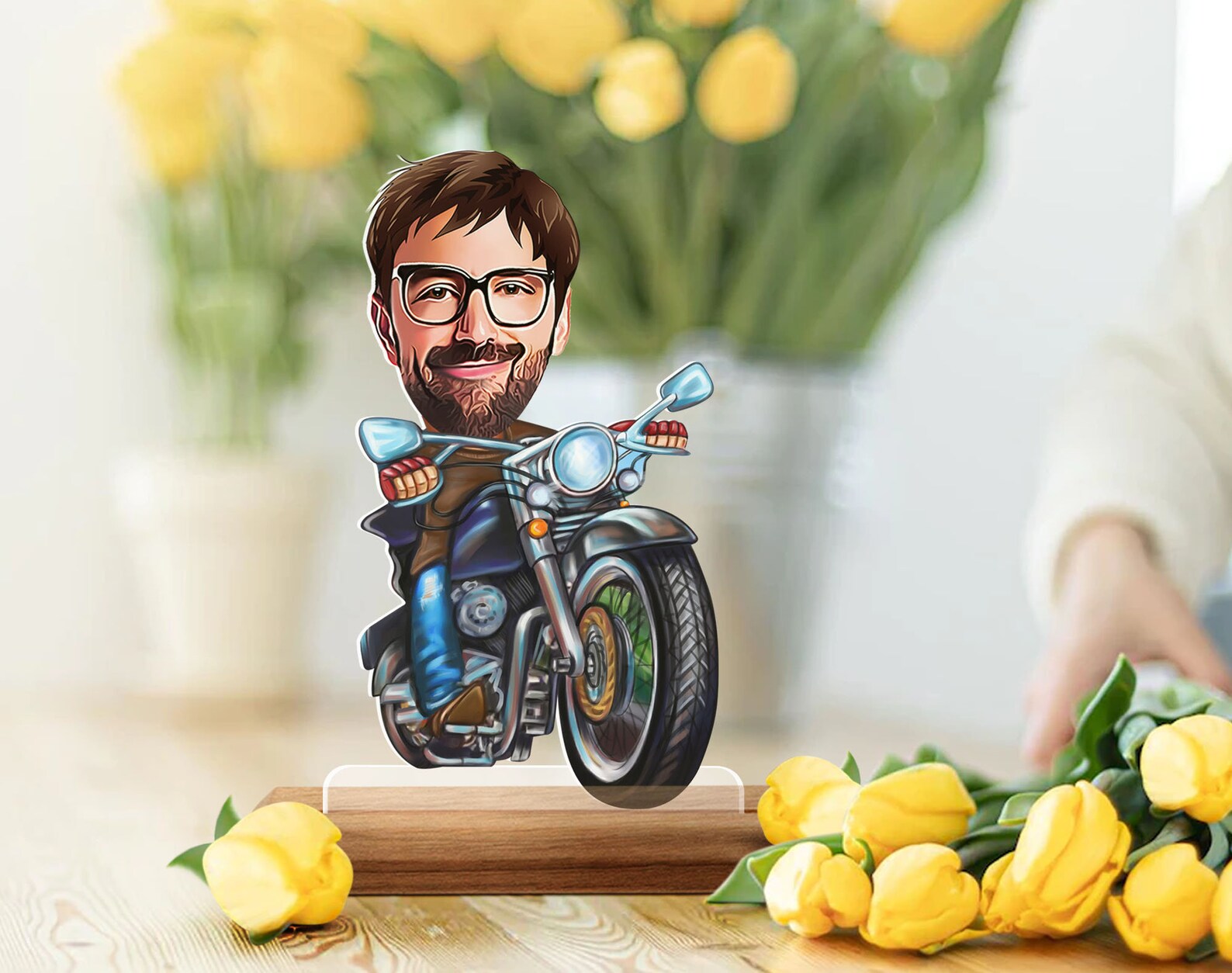 Customizable 3D Wood-stand Cartooned Trinket Custom Cartoon - Etsy