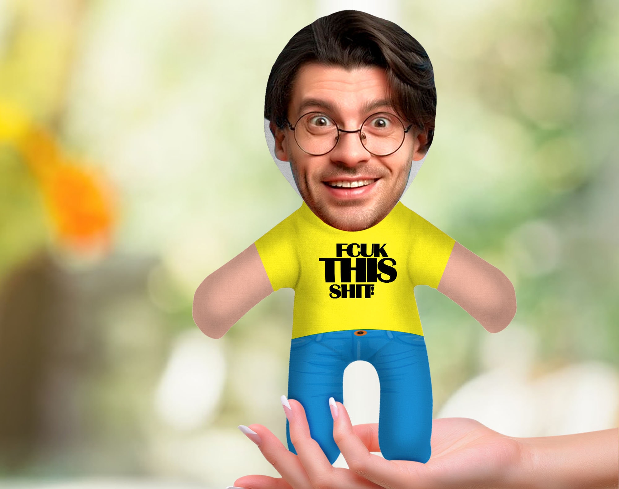 Personalized Naughty 3D Throw Face Pillow Customized Soft - Etsy