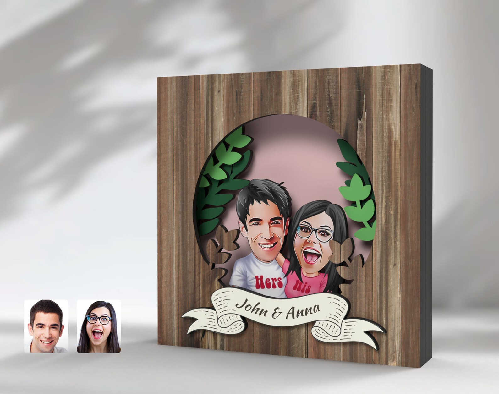 Custom Handcrafted 7 Layers Laser Cut 3D Wooden Shadow Box - Etsy