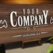 Personalized Wooden Logo Sign, Wooden Sign, Custom Wood Company Sign ...