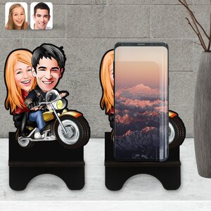 Personalized Wooden Cell Phone Holder Stand Accessory for Cell Phones ...