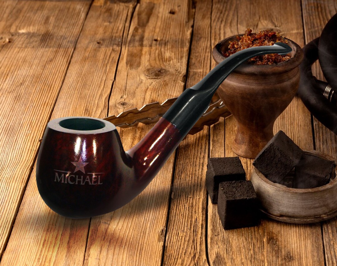 Personalised Smoking Pipe, Tobacco Pipe, Exclusive Wooden Pipes, Custom ...