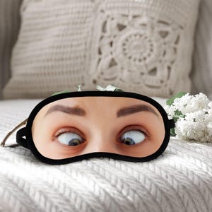 Funny Sleeping Mask, Sleeping Band, Eye Mask, Eye Cover, Sleep Mask ...