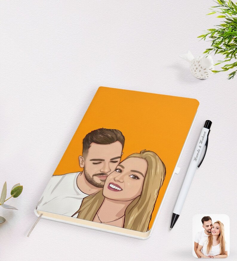 Personalized Cartoon Design Diary Personalized Pen - Etsy