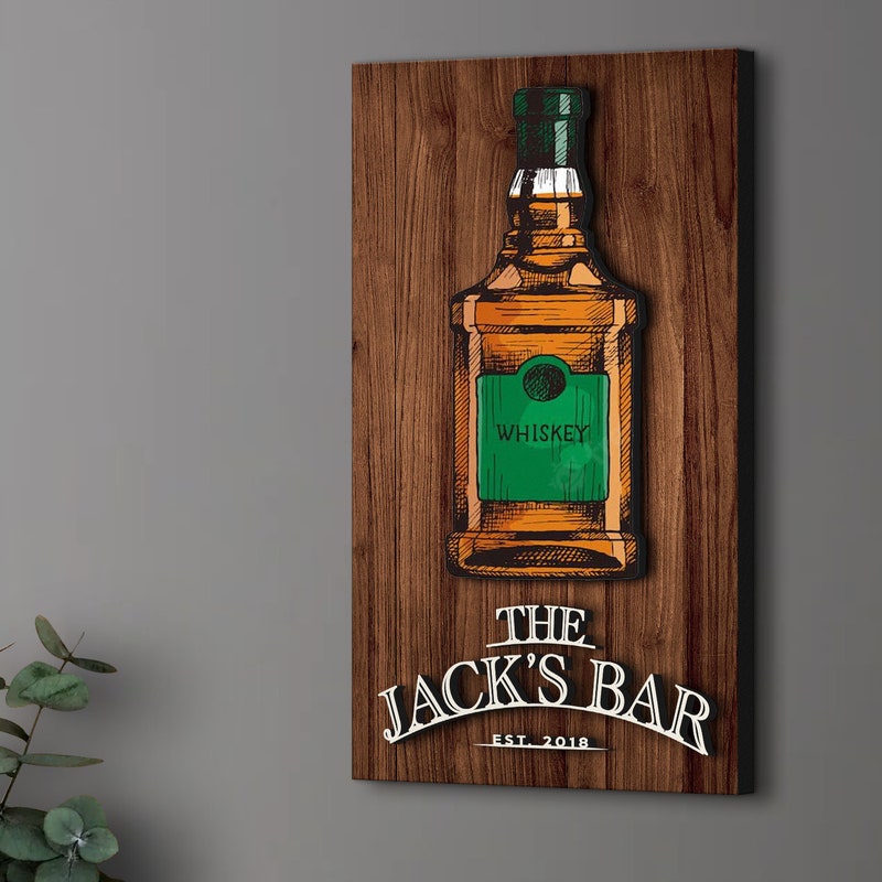 Custom Bar Sign - Etsy