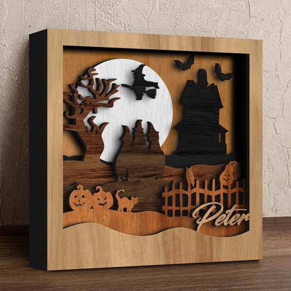 Wooden Shadow Box - Etsy