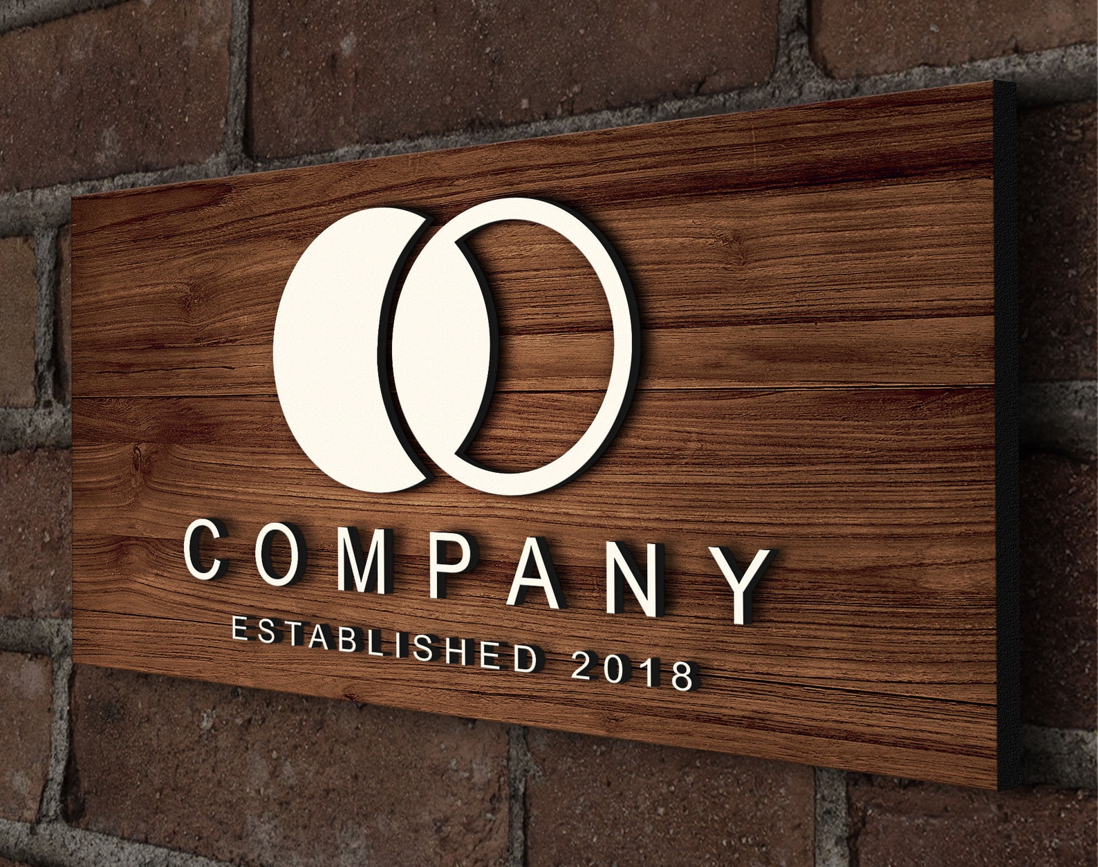 Personalized Wooden Logo Sign Wooden Sign Custom Wood - Etsy