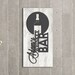 Personalized Modern Bar Sign Basement Bar Sign Custom Wood - Etsy