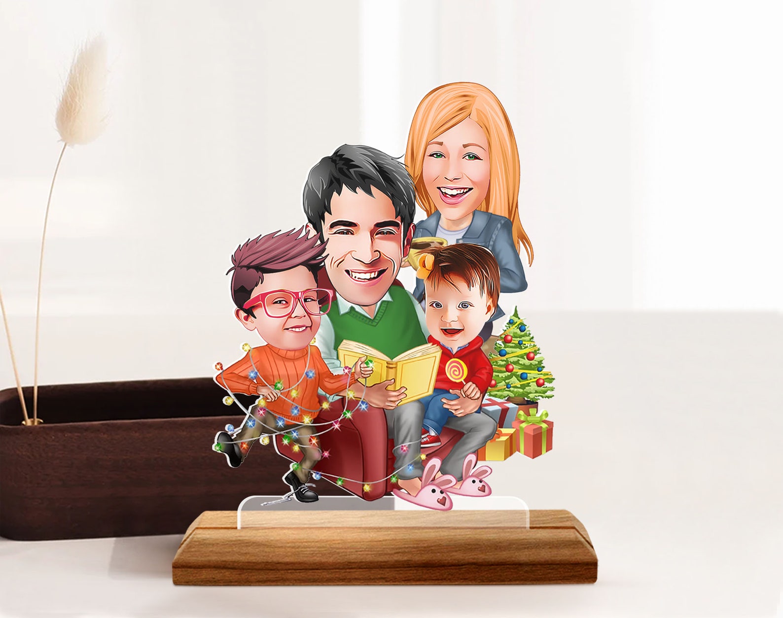 Customizable 3D Wood-stand Cartooned Trinket Custom Cartoon - Etsy