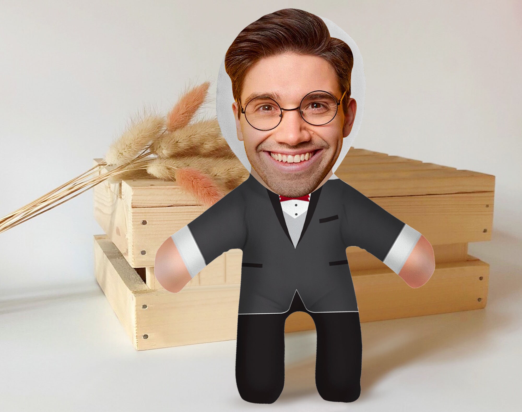 The Groom Personalized 3D Throw Face Pillow Customized Soft - Etsy