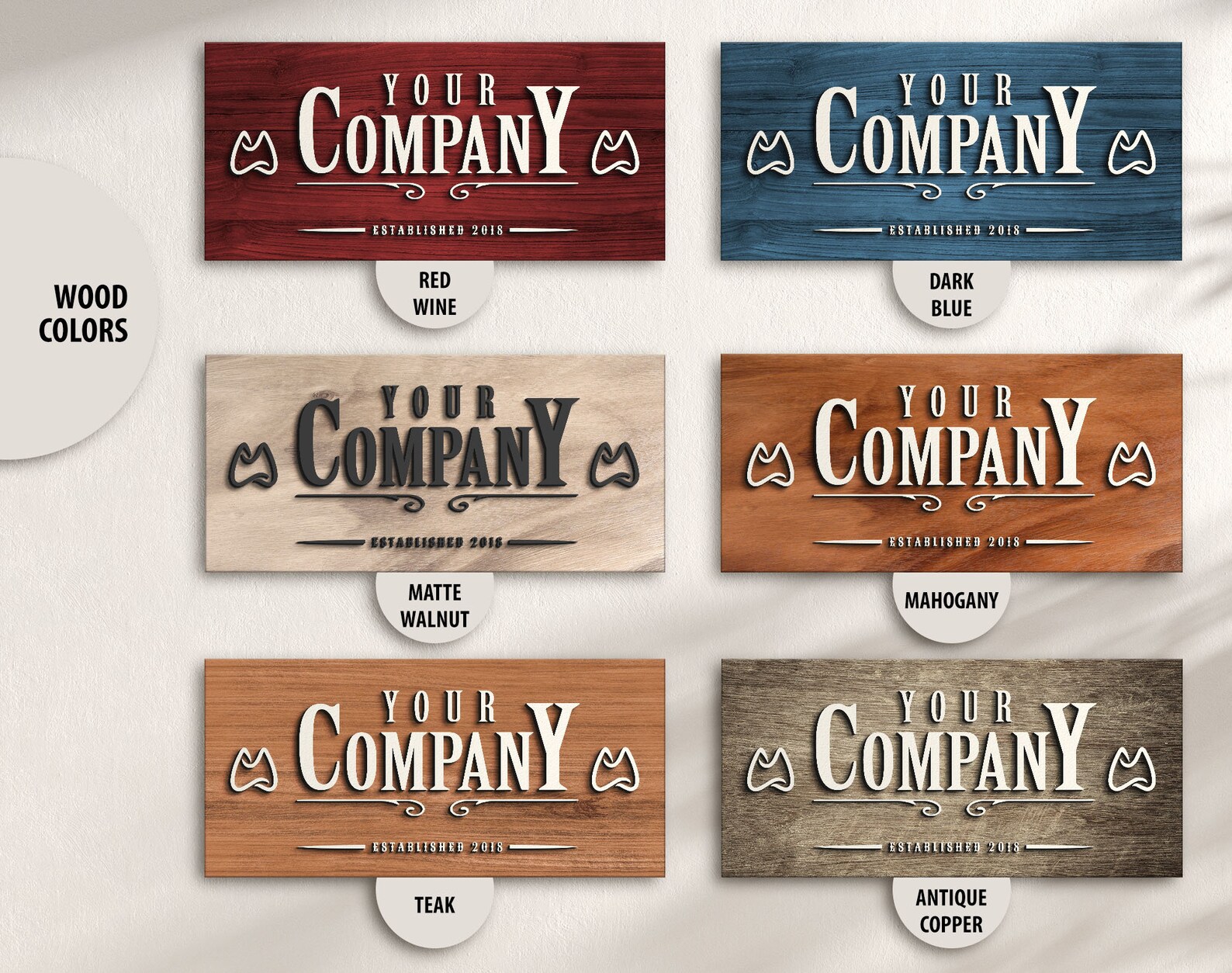 Personalized Wooden Logo Sign Wooden Sign Custom Wood - Etsy