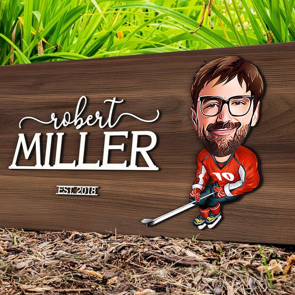 Wooden Hockey Signs - Etsy