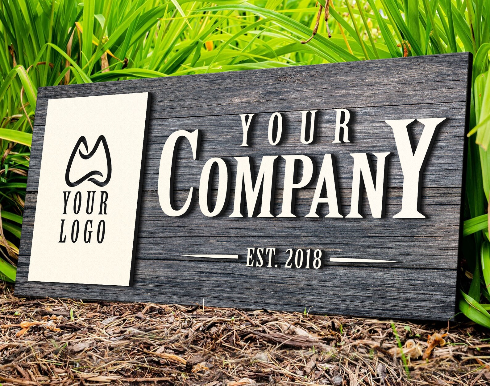 Personalized Wooden Logo Sign Wooden Sign Custom Wood - Etsy
