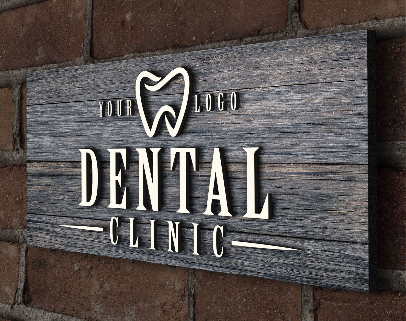 Personalized Wooden Logo Sign Wooden Sign Custom Wood Office - Etsy