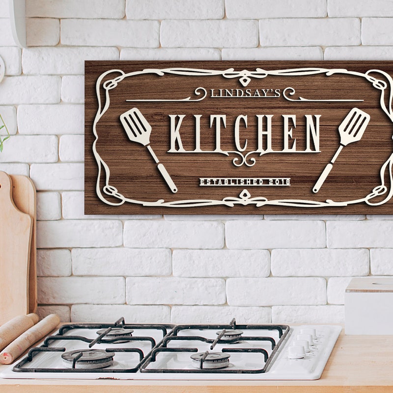 Wood Kitchen Signs - Etsy