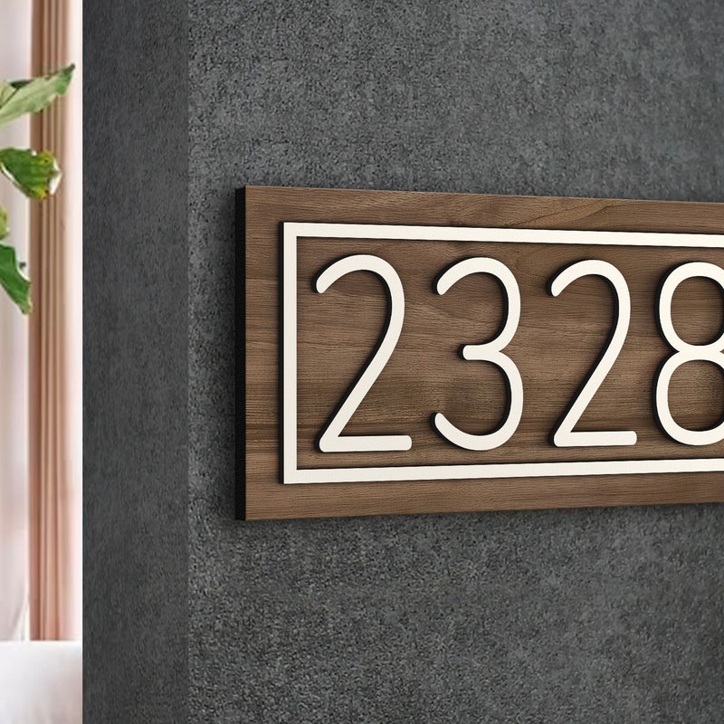 Wood House Sign - Etsy