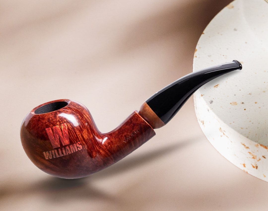 Personalised Smoking Pipe, Tobacco Pipe, Exclusive Wooden Pipes, Custom ...