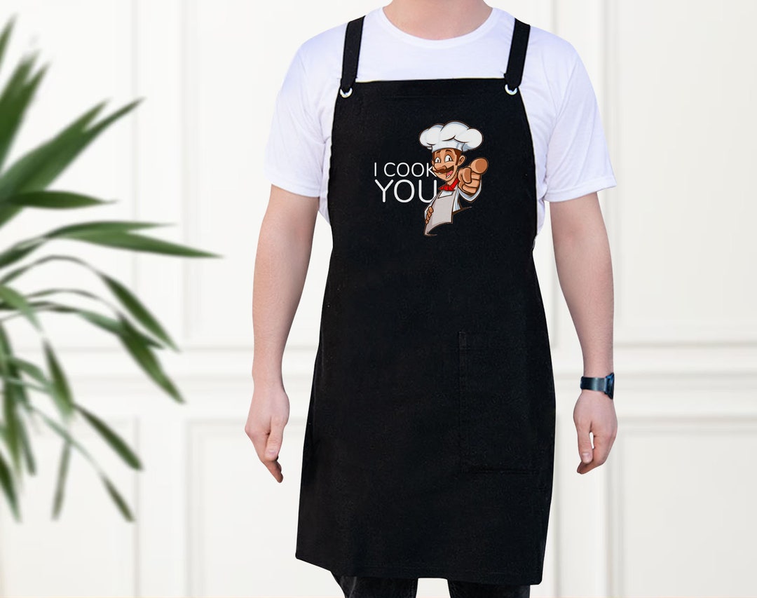 Custom Professional Apron Kitchen Apron Personalized - Etsy