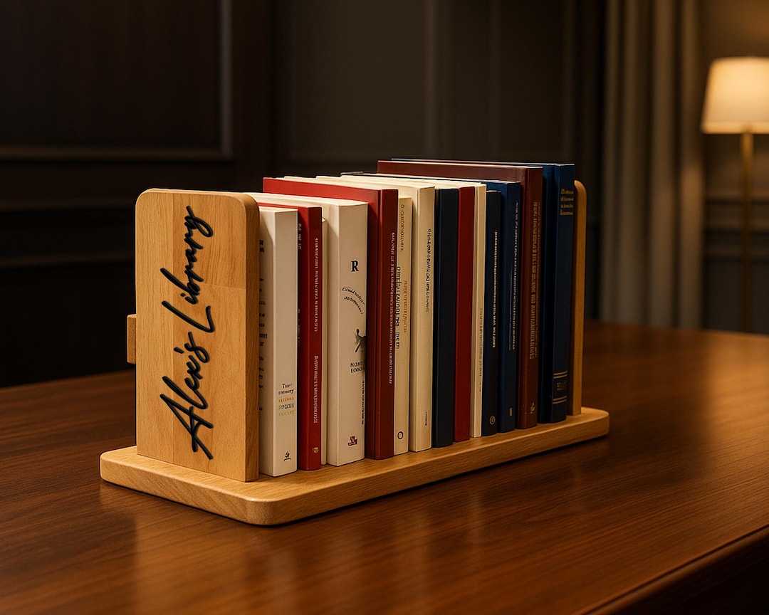 Book Holder Stand for Readers, Book Lover Gift, Book Valet Tray, Book ...