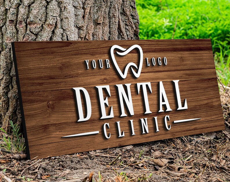 Personalized Wooden Logo Sign Wooden Sign Custom Wood Office - Etsy
