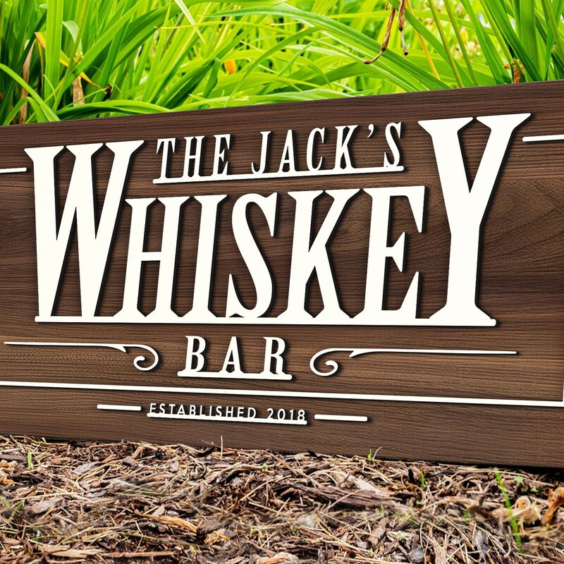 Personalized Bar Signs - Etsy
