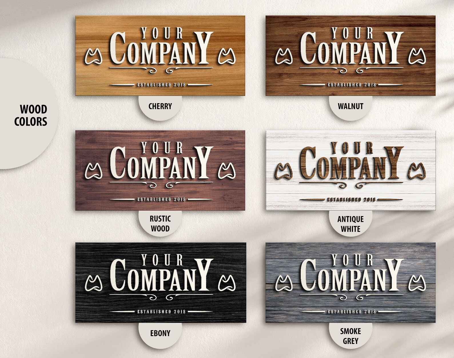 Personalized Wooden Logo Sign Wooden Sign Custom Wood - Etsy