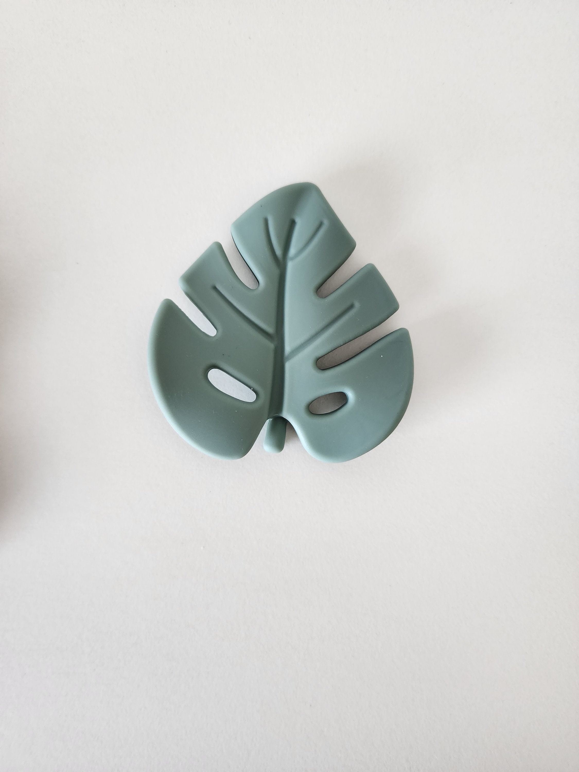 Monstera Leaf Silicone Teether | Baby Shower Gift |teething Toy | Boys Teether | Girls Teether ...