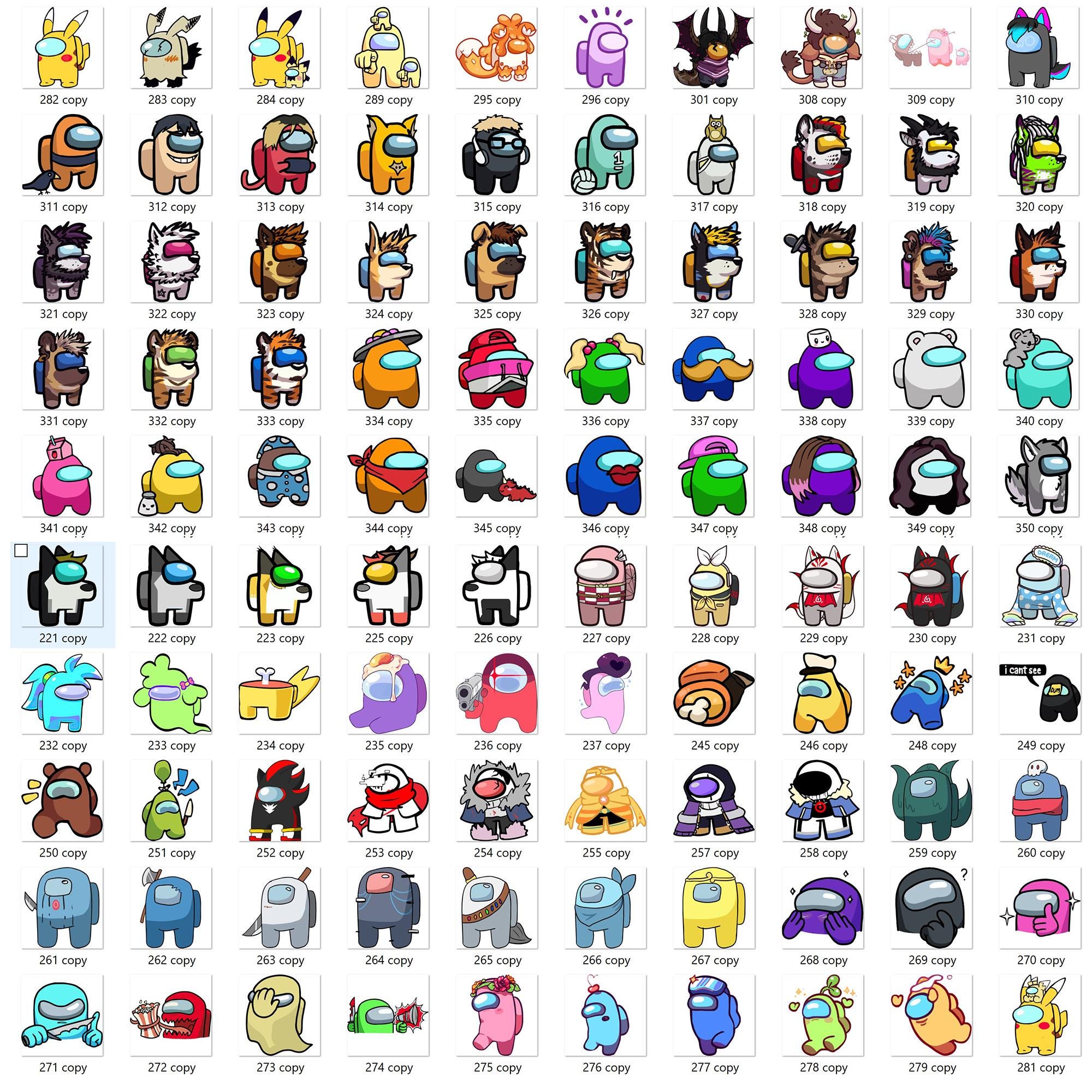 Among Us SVG Bundle, Among Us Character SVG, Among Us Shirt SVG, Among ...