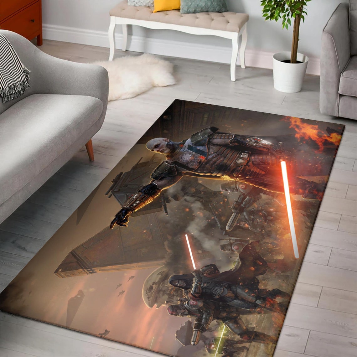 Star Wars Area Rug Star Wars Rug Star Wars Carpet Rugs For | Etsy