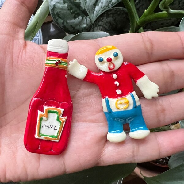 Mr Bill Pin - Etsy