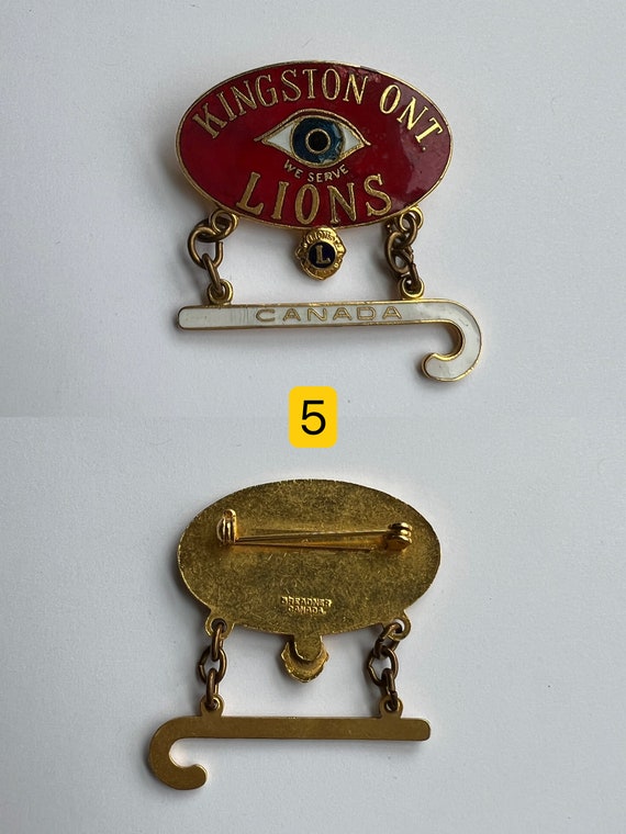 Rare Lions Club Pins, Collectable Pins, Enamel Pins, … - Gem