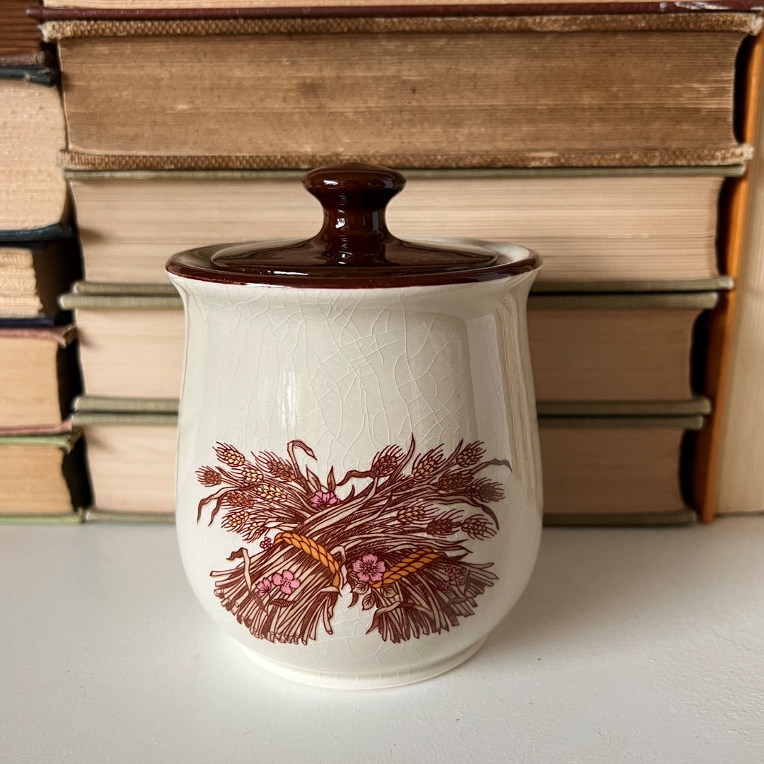 Vintage Japanese Sugar/ Salt Bowl - Etsy