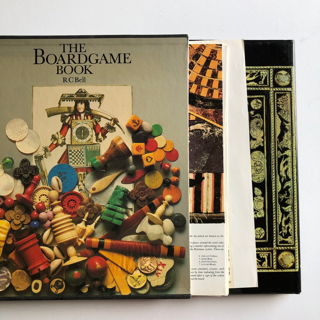 The Board Game Book, Ancient Games ,19th Century Map Games, Vintage ...