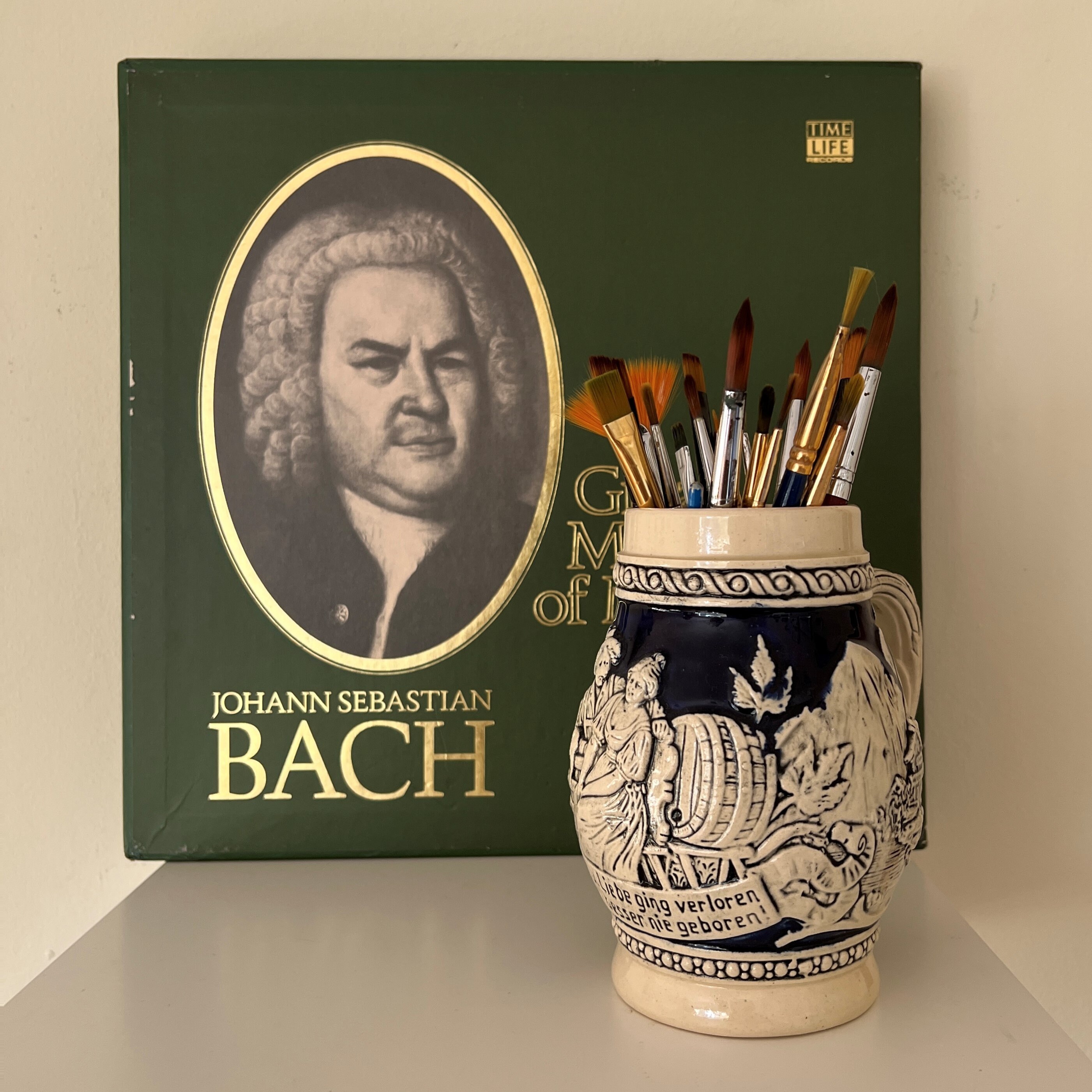 Vintage Western Germany Stein Germany Beer Steinpainting - Etsy