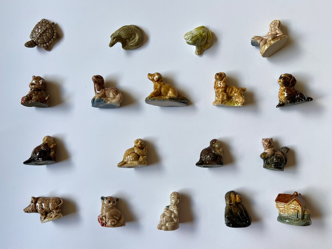 Wade Miniature Figurines, Red Rose Tea Figurines, Collectable Small ...