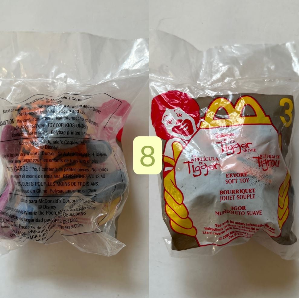 Vintage Mcdonalds Toys, Mcdonalds Keychain,snow White and 7 Dwarfs, 102 ...