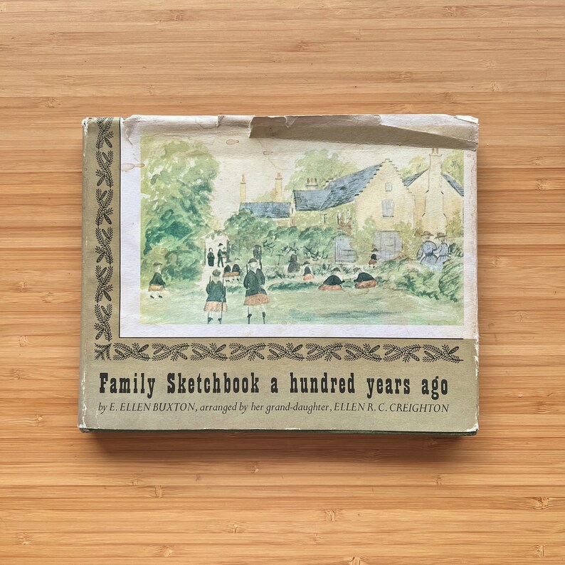 Family Sketchbook a Hundred Years Ago by E. Ellen Buxton, Charming ...