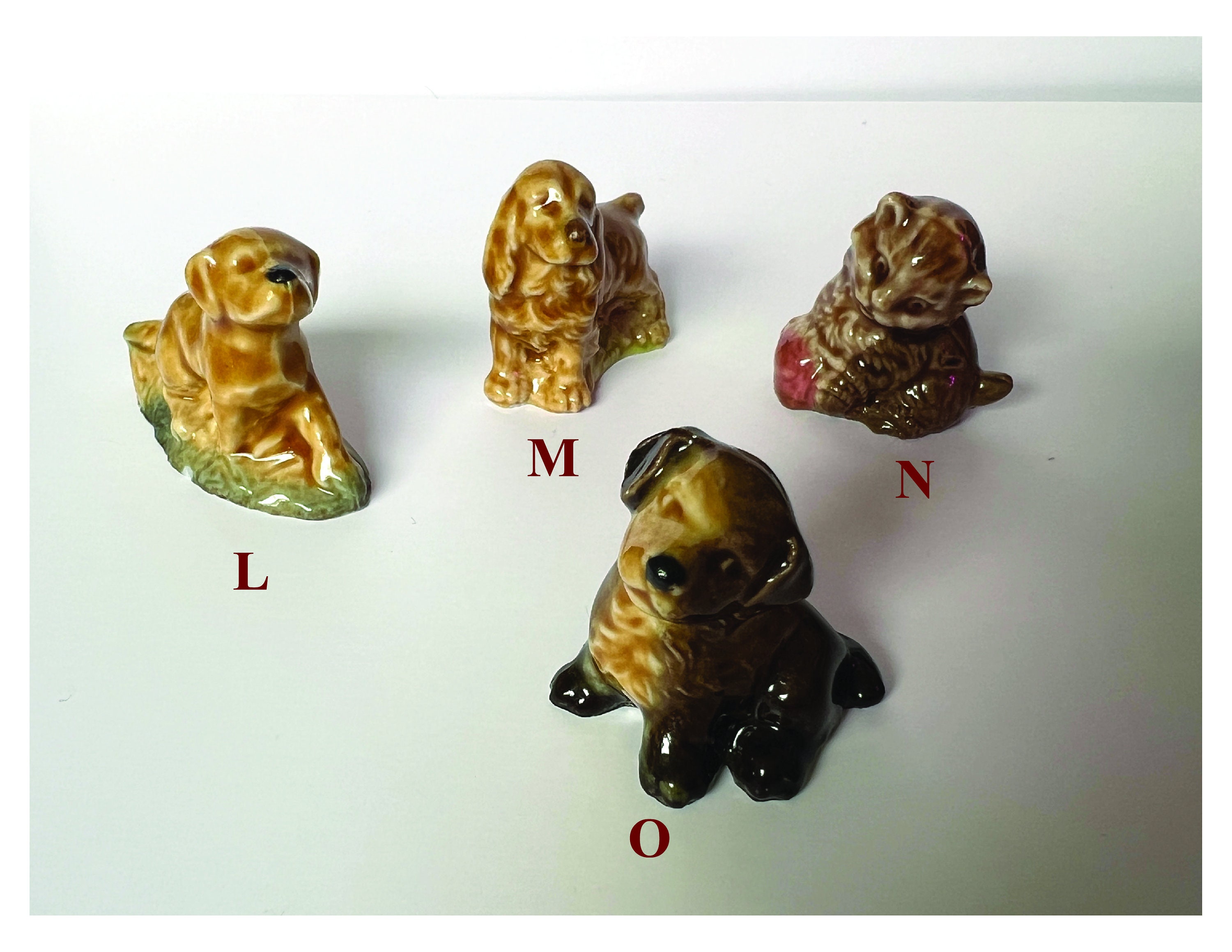 Wade Miniature Figurines, Red Rose Tea Figurines, Collectable Small ...