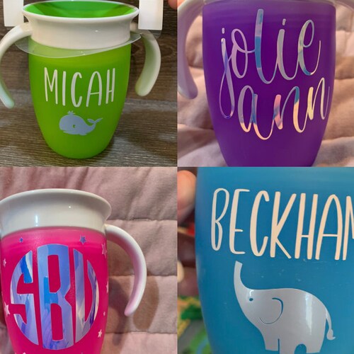 Personalized Sippy Cup Sippy Cup Personalized Baby Gift - Etsy