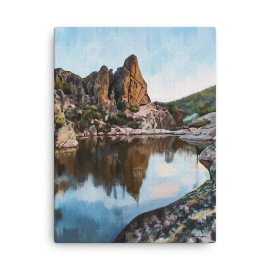 Pinnacles National Park, Pinnacles National Park Painting, Pinnacles ...