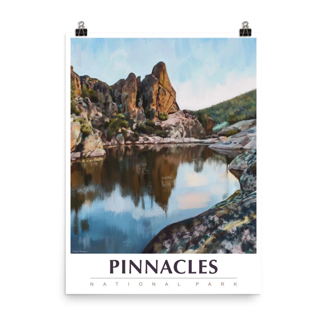 Pinnacles National Park National Park Poster Travel Poster National ...