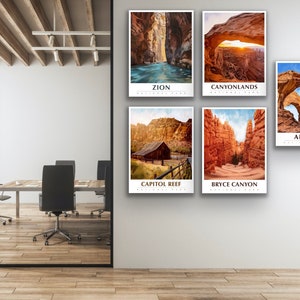 Capitol Reef National Parks Poster Travel Poster Utah Travel Poster ...