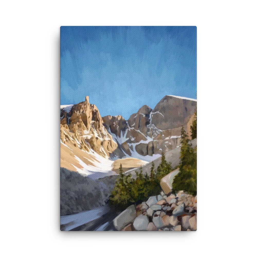 Great Basin National Park, Great Basin Painting,national Parks Art ...