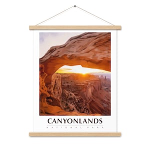 Canyonlands National Park Poster National Park Poster Travel - Etsy