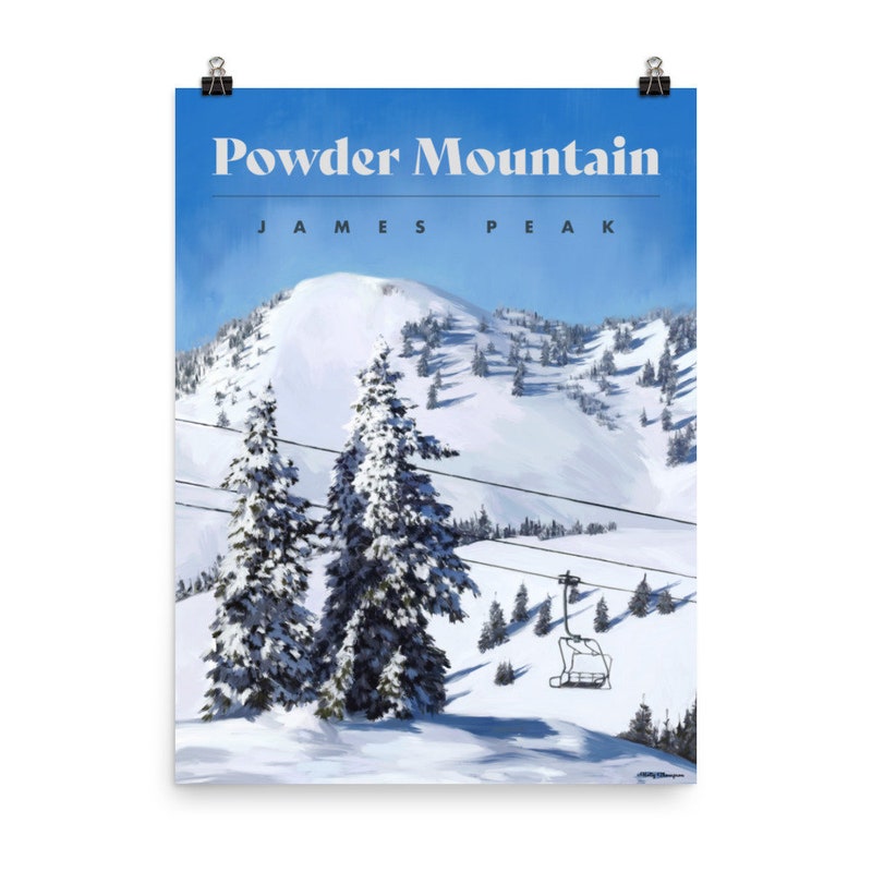 Mountain Poster - Etsy